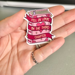 Bookish Sticker | Bookish Gift | Romance Reader Sticker | Cute Bookish ...