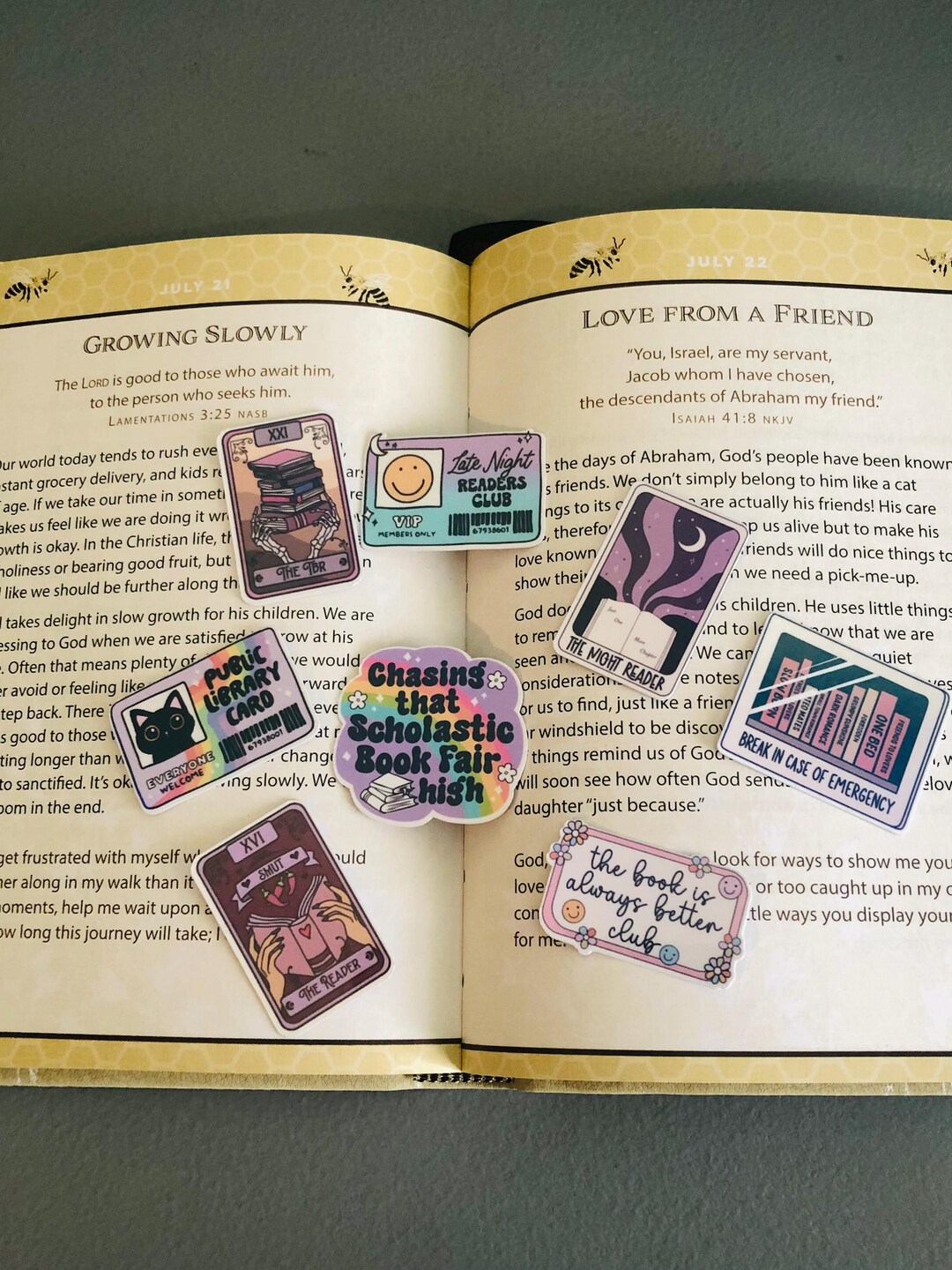 Mini Stickers | Mini Sticker Pack | Mini Bookish Stickers | Bookish ...