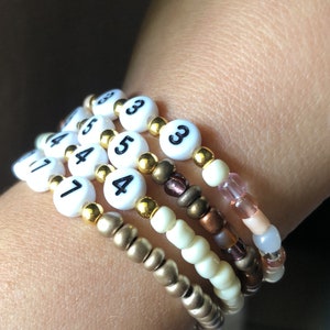 Angel Number Bracelet Angel Number Bracelets Good Luck Bracelet Lucky ...