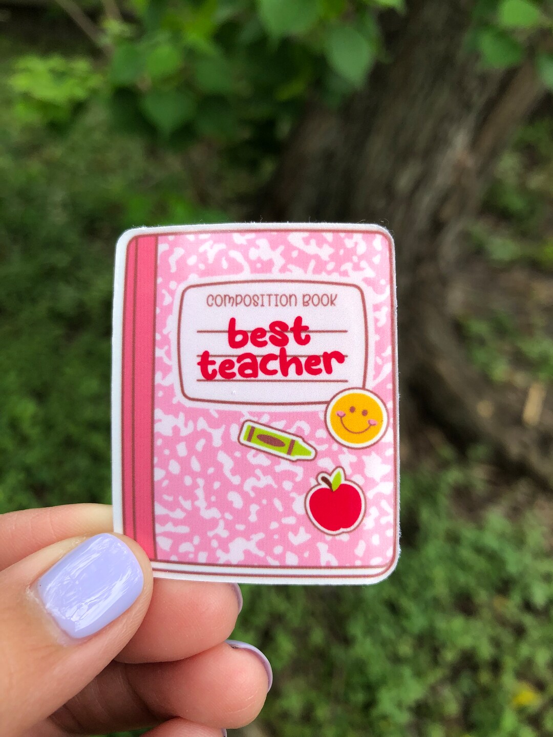 Best Teacher Sticker | Teacher Sticker | Teacher Gift | Cute Teacher ...