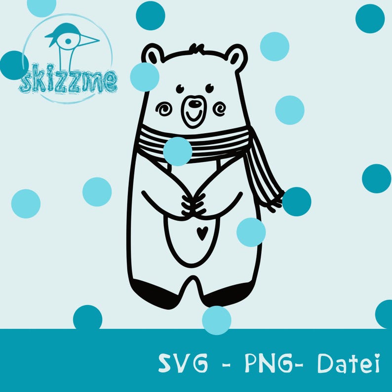 Polar Bear Plotter and Laser File SVG and PNG - Etsy