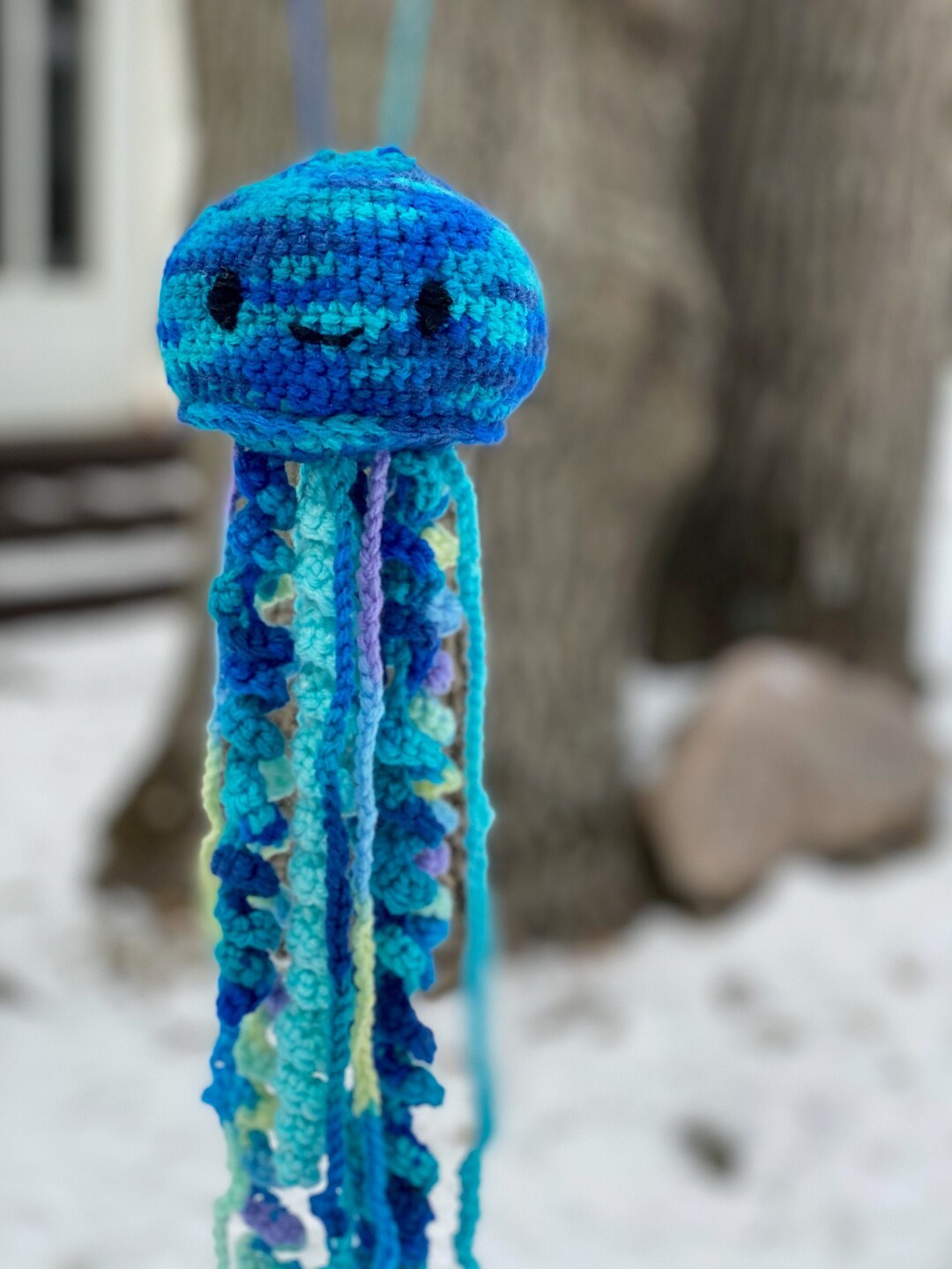 Crochet Blueberry Jellyfish - Fundraiser- Ocean Cleanup - Etsy
