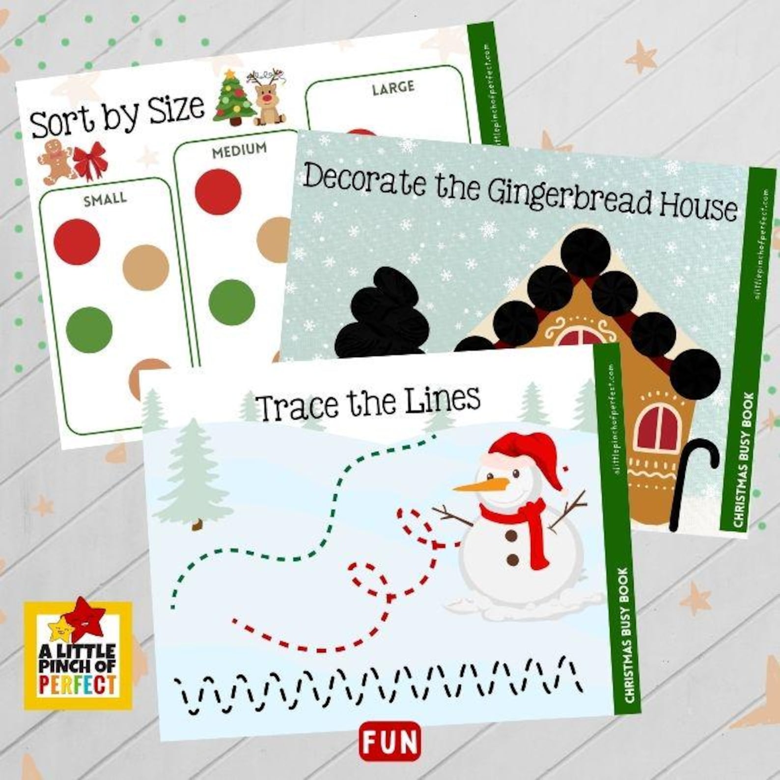 Christmas Busy Book: Printable Activities for Fun and Learning | Kids ...