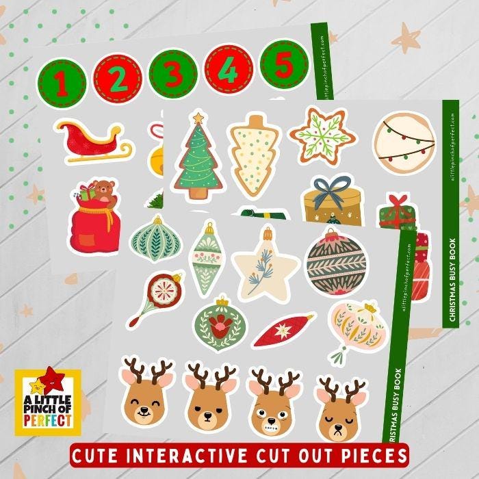 Christmas Busy Book: Printable Activities for Fun and Learning | Kids ...