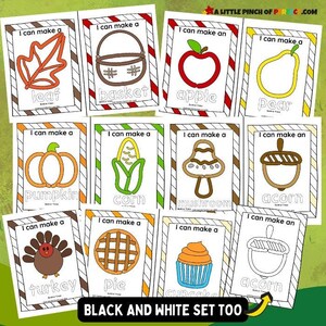 Fall Fun Playdough Mats Printable Kids Activity to LEARN & PLAY for ...