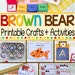 Toddler and Preschooler Brown Bear What Do You See MEGA PACK, Eric ...