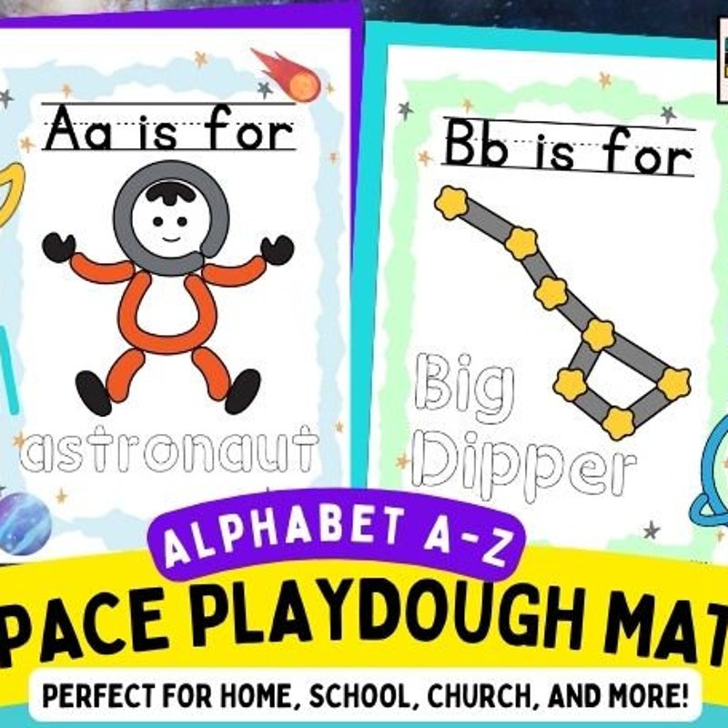 Outer Space Play Mat - Etsy