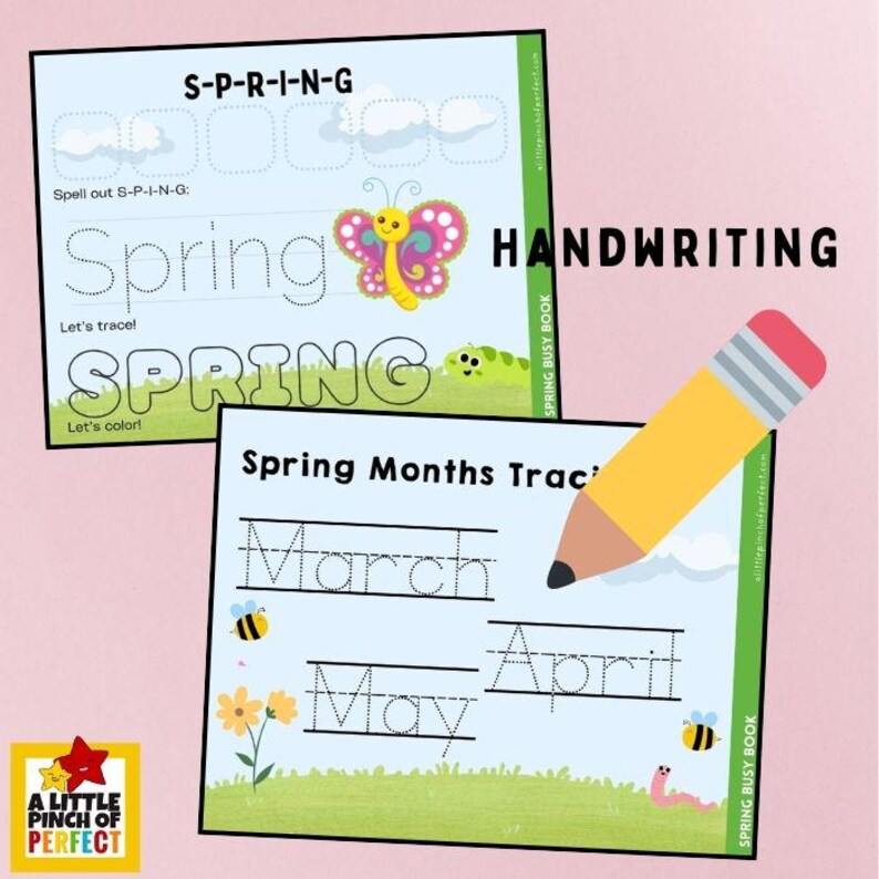 Spring Busy Book: 40+ Printable Activities for Fun and Learning | Kids ...