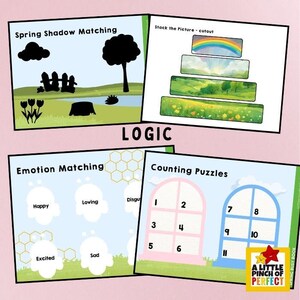 Spring Busy Book: 40+ Printable Activities for Fun and Learning | Kids ...