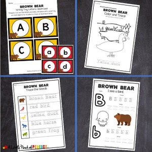 Toddler and Preschooler Brown Bear What Do You See MEGA PACK, Eric ...