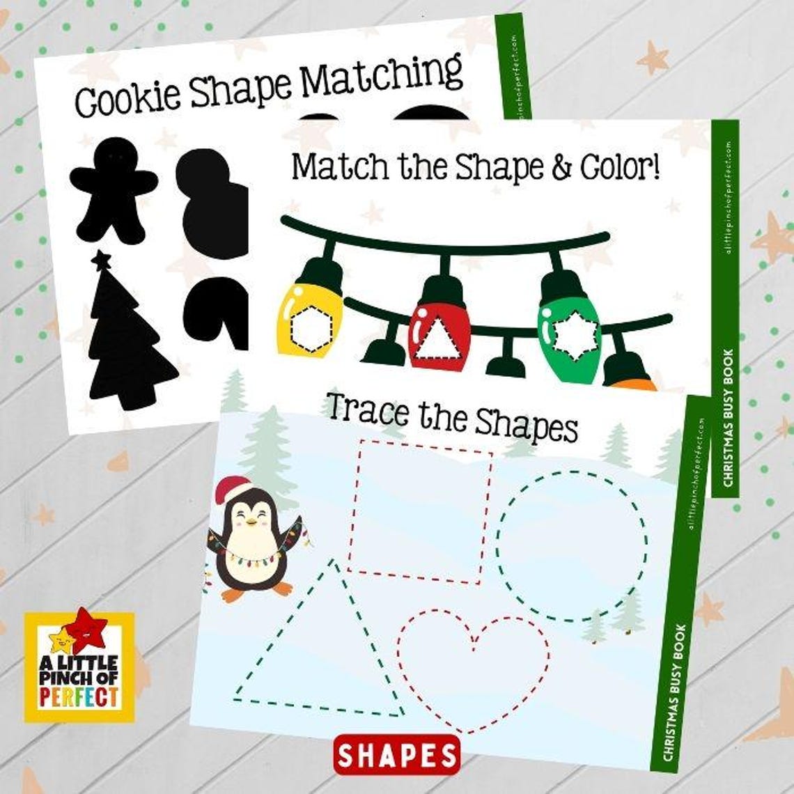 Christmas Busy Book: Printable Activities for Fun and Learning | Kids ...