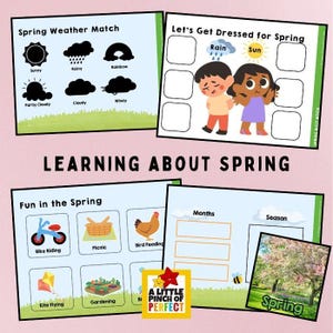 Spring Busy Book: 40+ Printable Activities for Fun and Learning | Kids ...