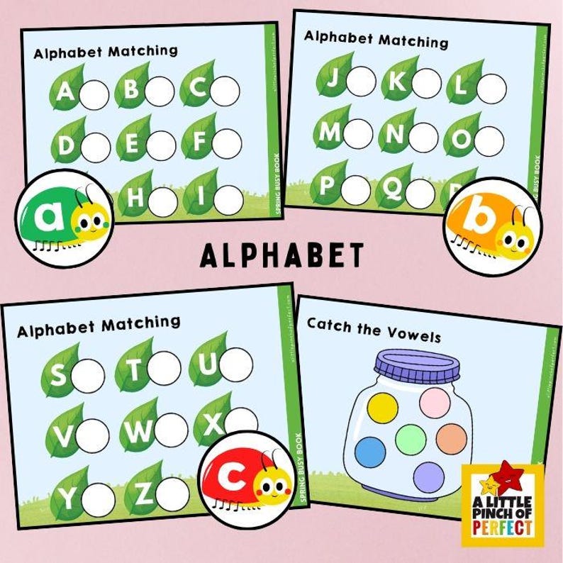 Spring Busy Book: 40+ Printable Activities for Fun and Learning | Kids ...