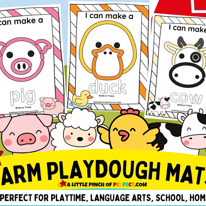 Farm Play Mat - Etsy