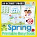 Spring Busy Book: 40+ Printable Activities for Fun and Learning | Kids ...