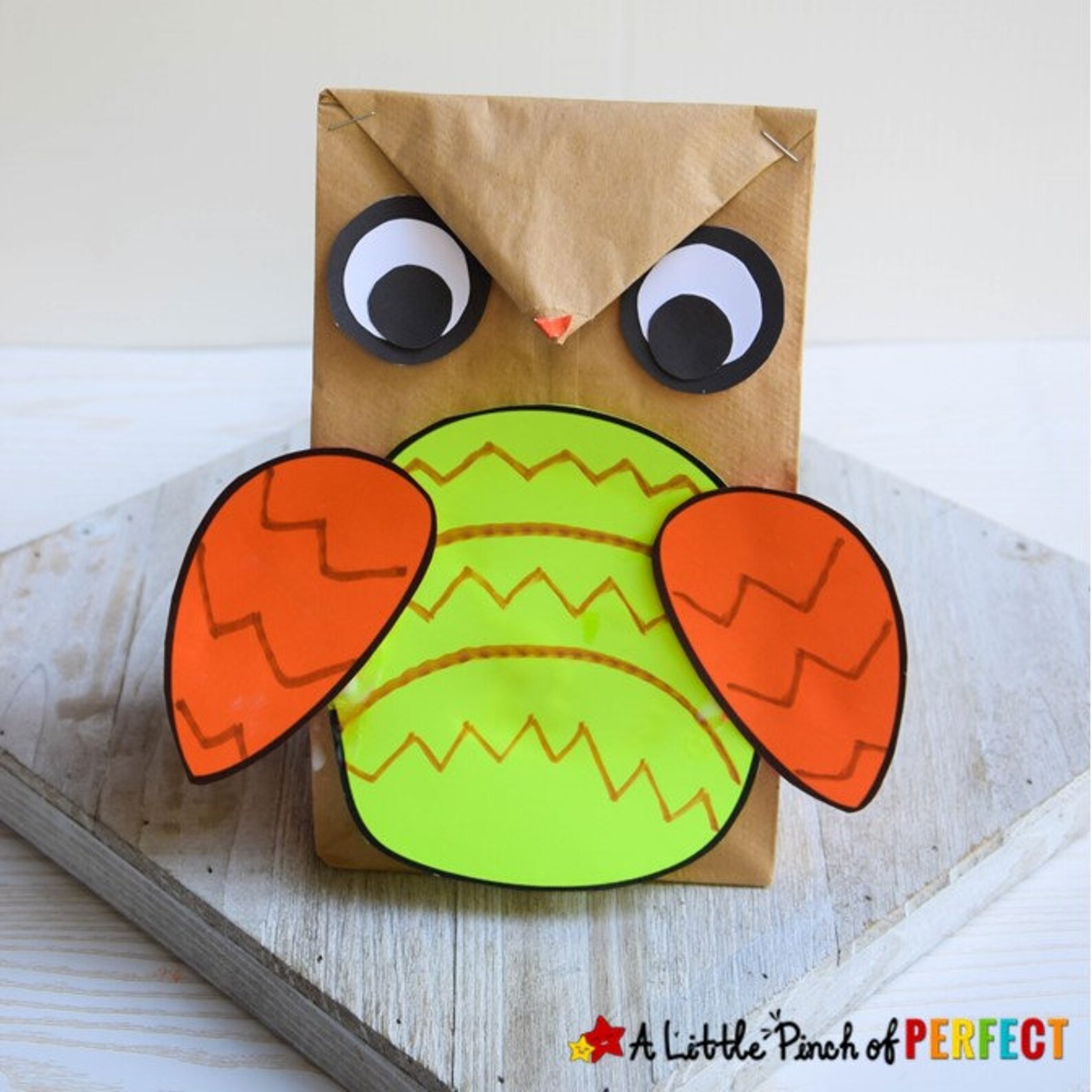 Owl Craft Printable Template and Directions - Etsy
