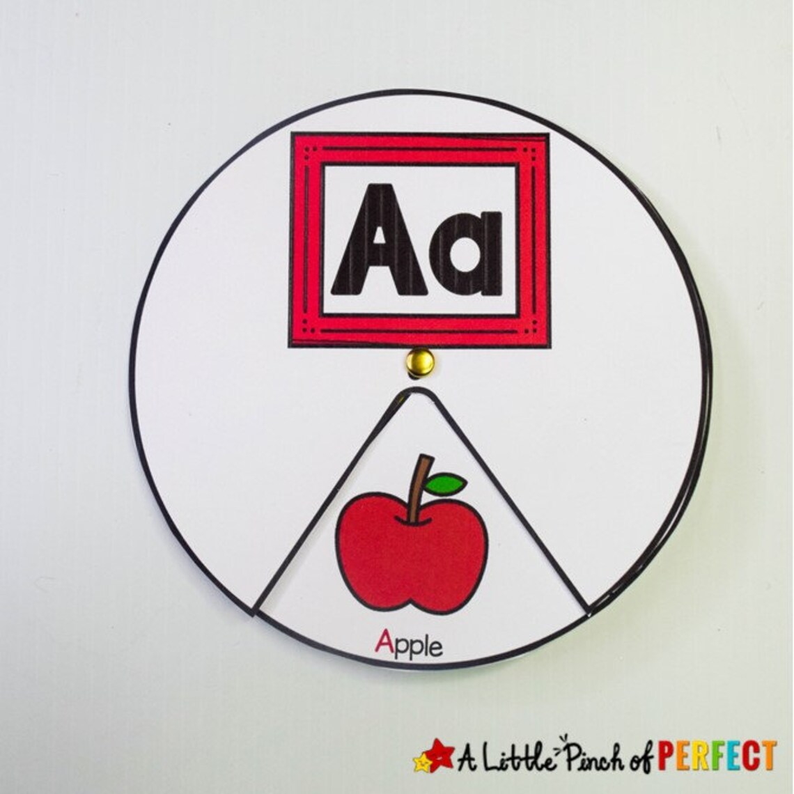 Alphabet Phonics Spinners Set Letters A-Z, Homeschool Activities ...