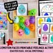 Egg Emotion Faces Printable Feelings Activities (easter Eggs, Social ...