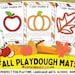 Fall Fun Playdough Mats Printable Kids Activity to LEARN & PLAY for ...