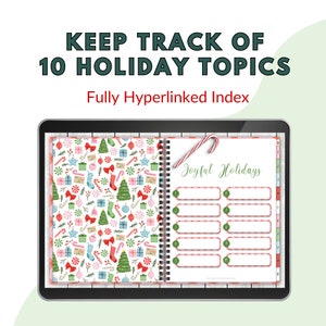 Digital Holiday Planning Notebook ~ Be Sure Your Holidays Are Joyful by ...
