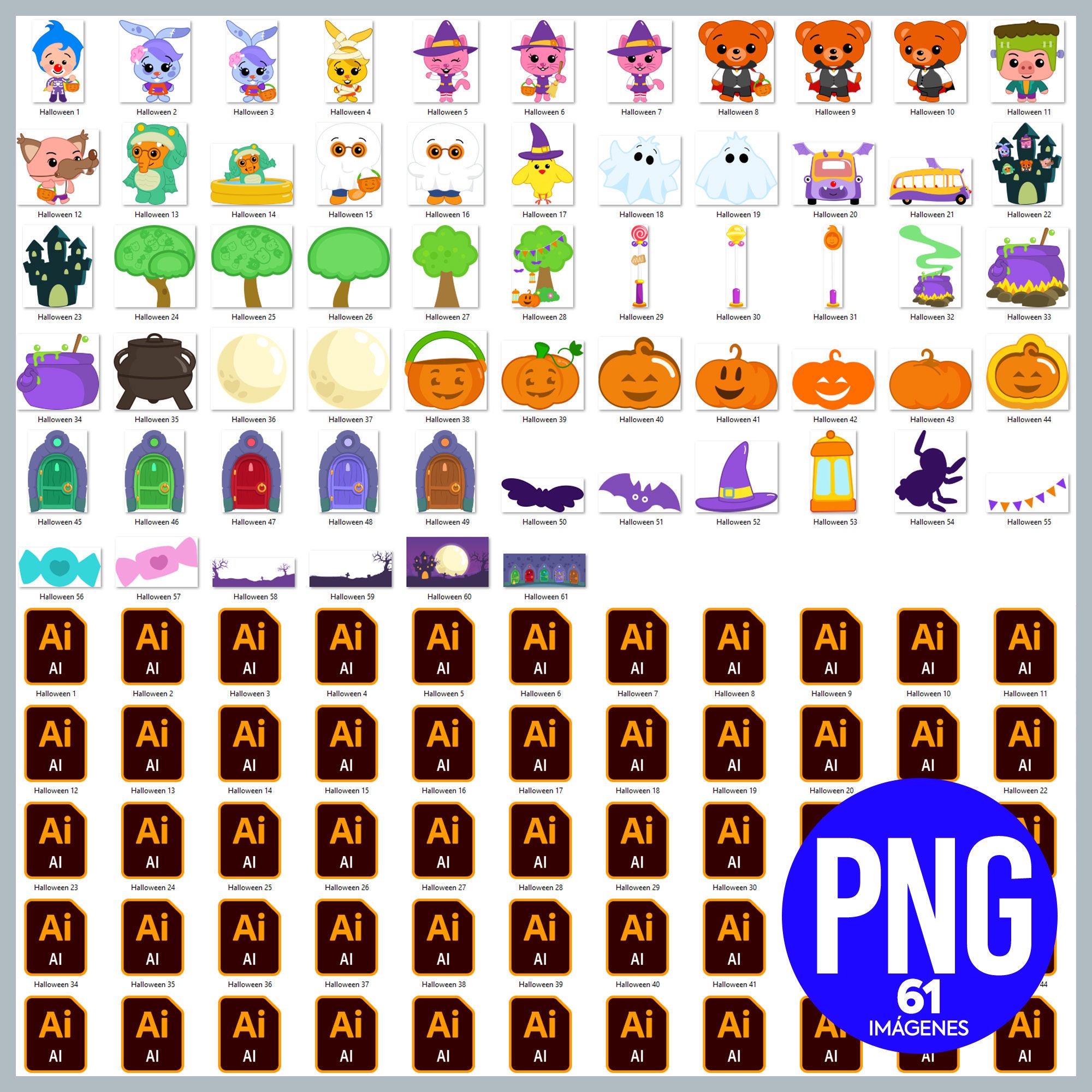 Plim Plim Halloween VECTOR, PNG, Ai, SVG, Halloween Party Decoration ...