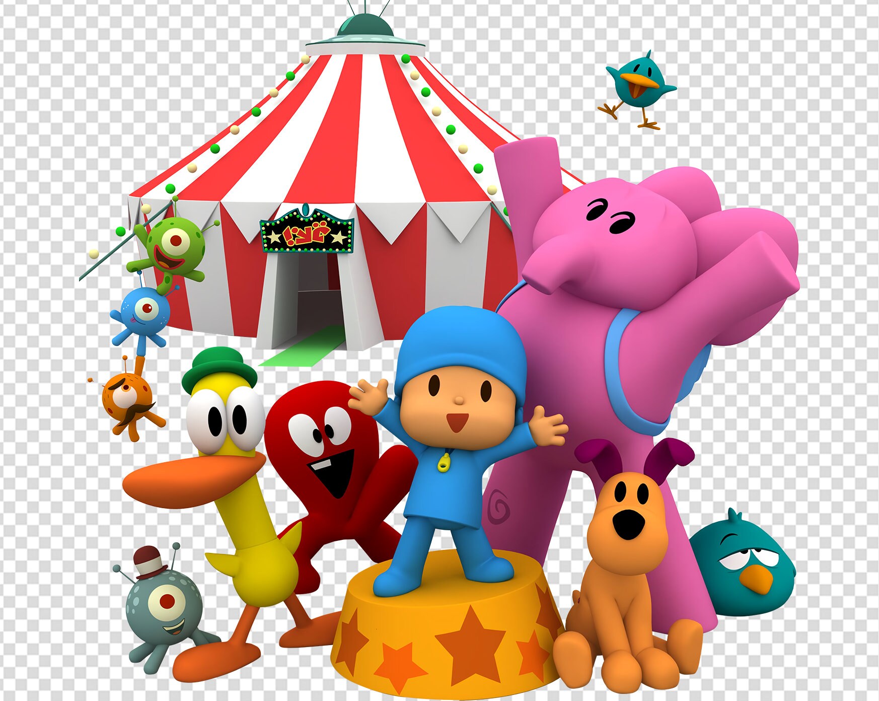 Pocoyo Digital Images Kid - Etsy