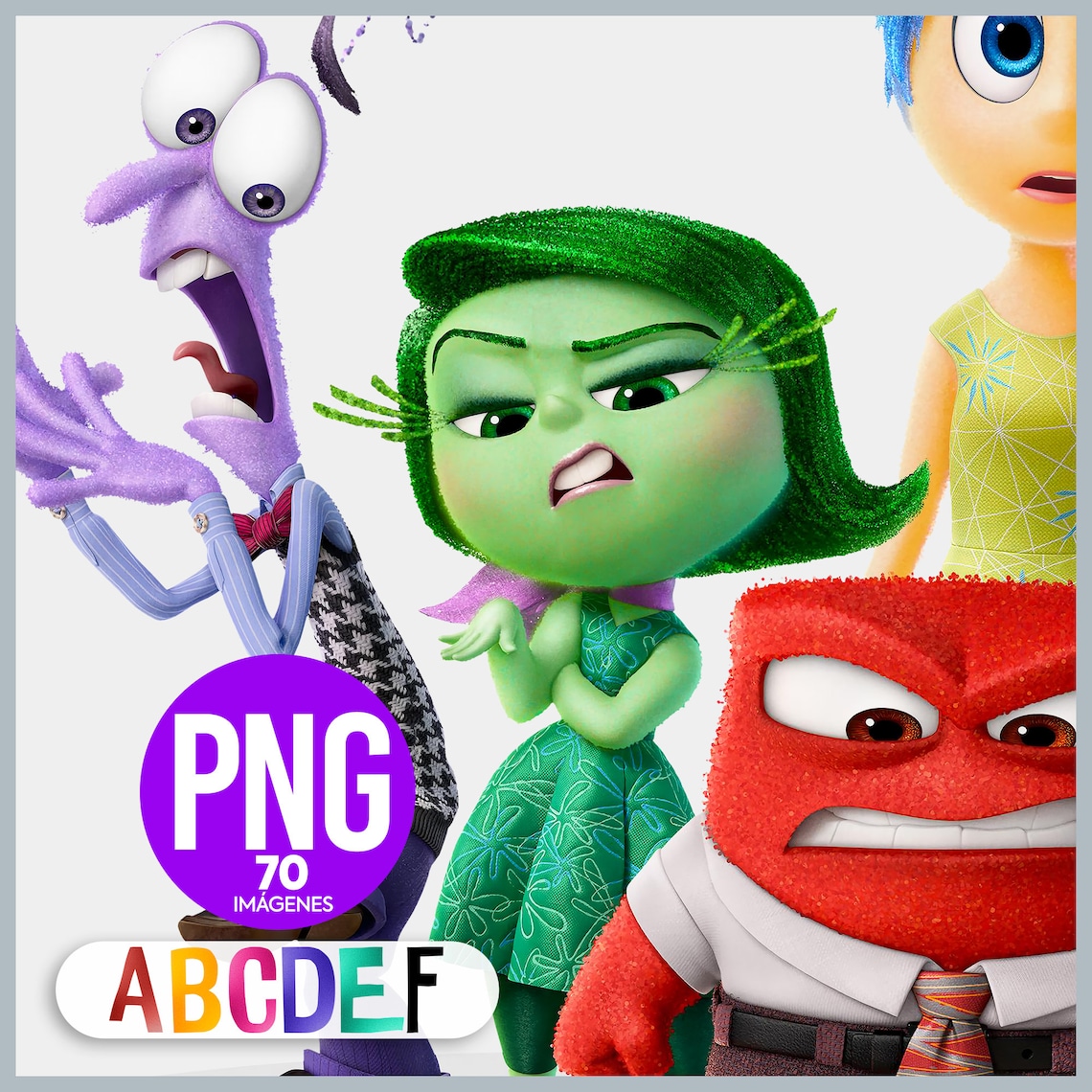 Inside Out 2 PNG, Ai, JPG, vectors, Imágenes prediseñadas, Descargar ...