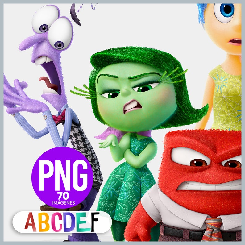 Inside Out 2 PNG, Ai, JPG, vectors, Imágenes prediseñadas, Descargar ...