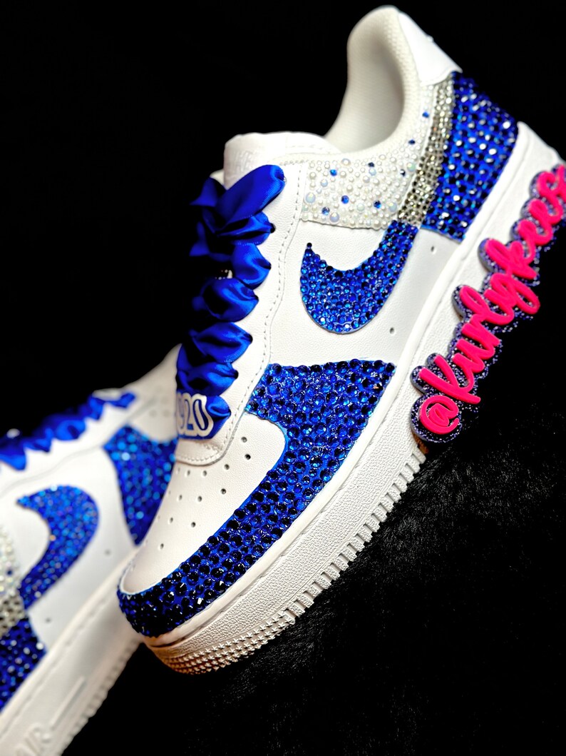 Custom Zeta Air Force Ones/ Customizable/ Add Any Sorority or Theme ...