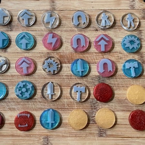 Gaming Tokens Symbols - Etsy