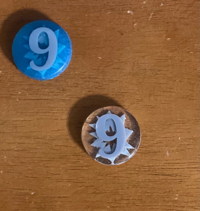 Gaming Tokens Numbers - Etsy