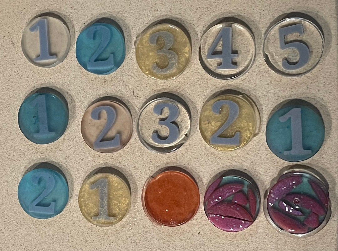Gaming Tokens Numbers - Etsy