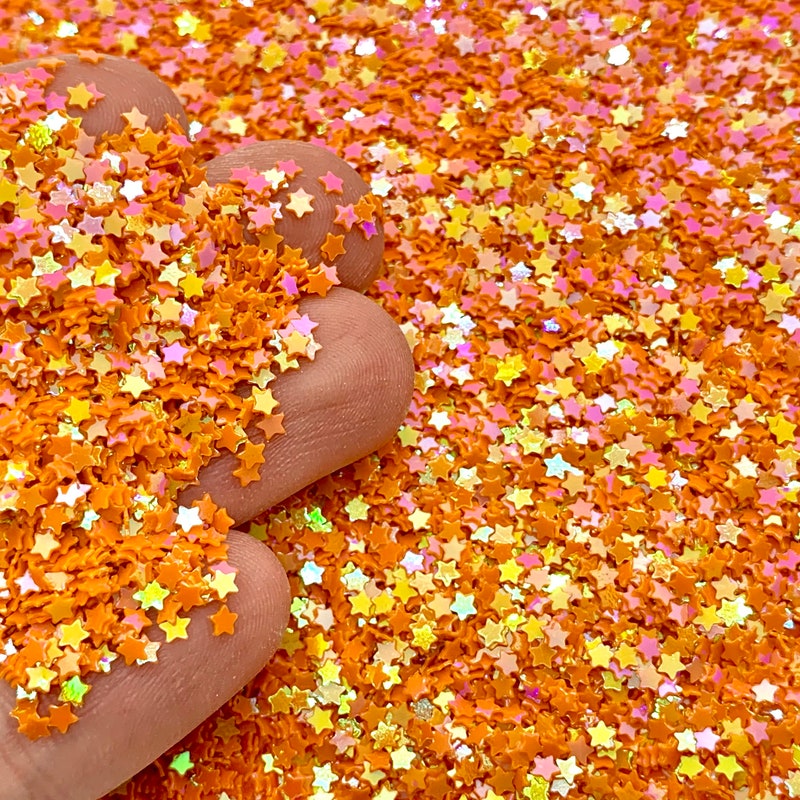 Orange Star - Etsy