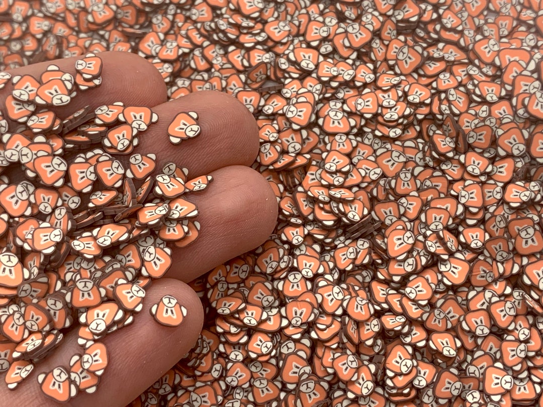 Monkey Fimo Slices - Animal Polymer Clay Confetti for Slime or Resin ...