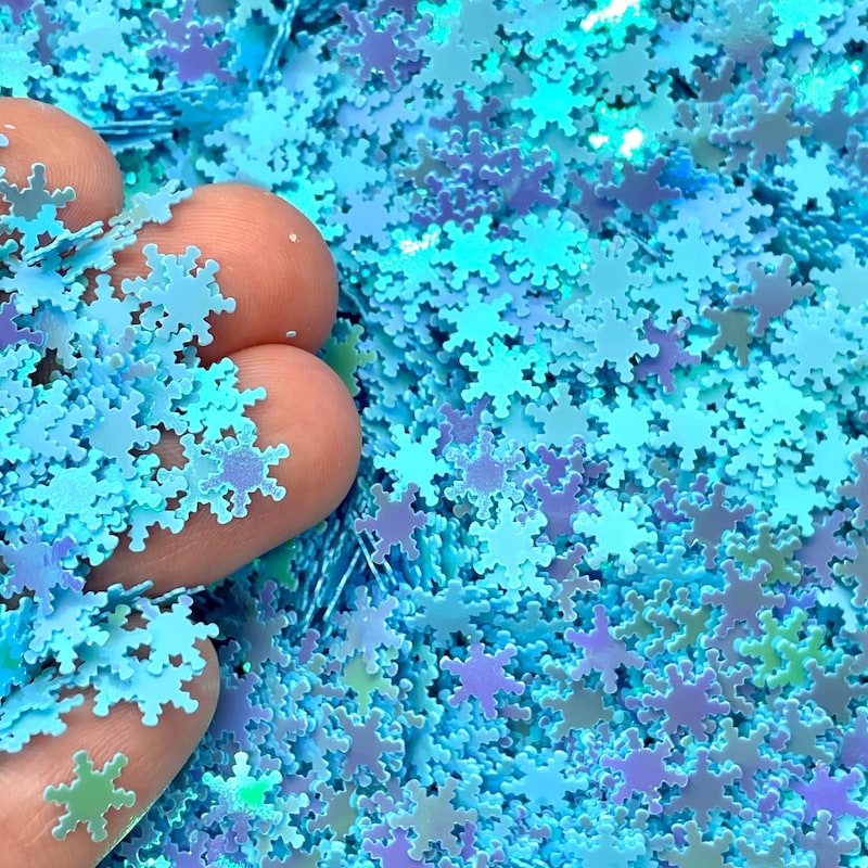 Snowflake Confetti - Etsy