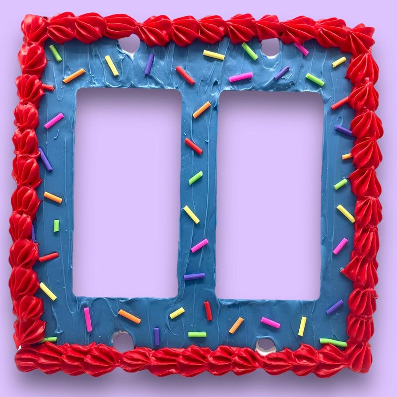 Red Cake Plate and Cover - Etsy