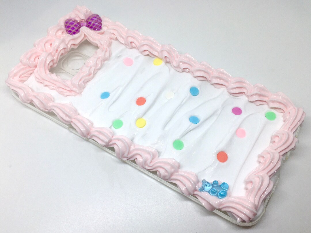Samsung Galaxy S8 Cake Phone Case Handmade Cute Decoden Phone Case ...