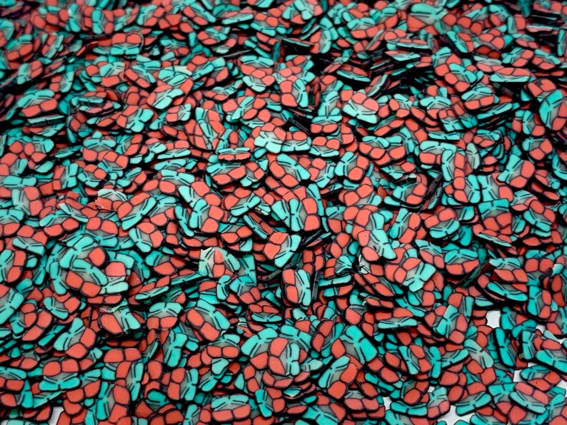 Cherry Fimo Slices Polymer Clay Fruit Embellishments for - Etsy