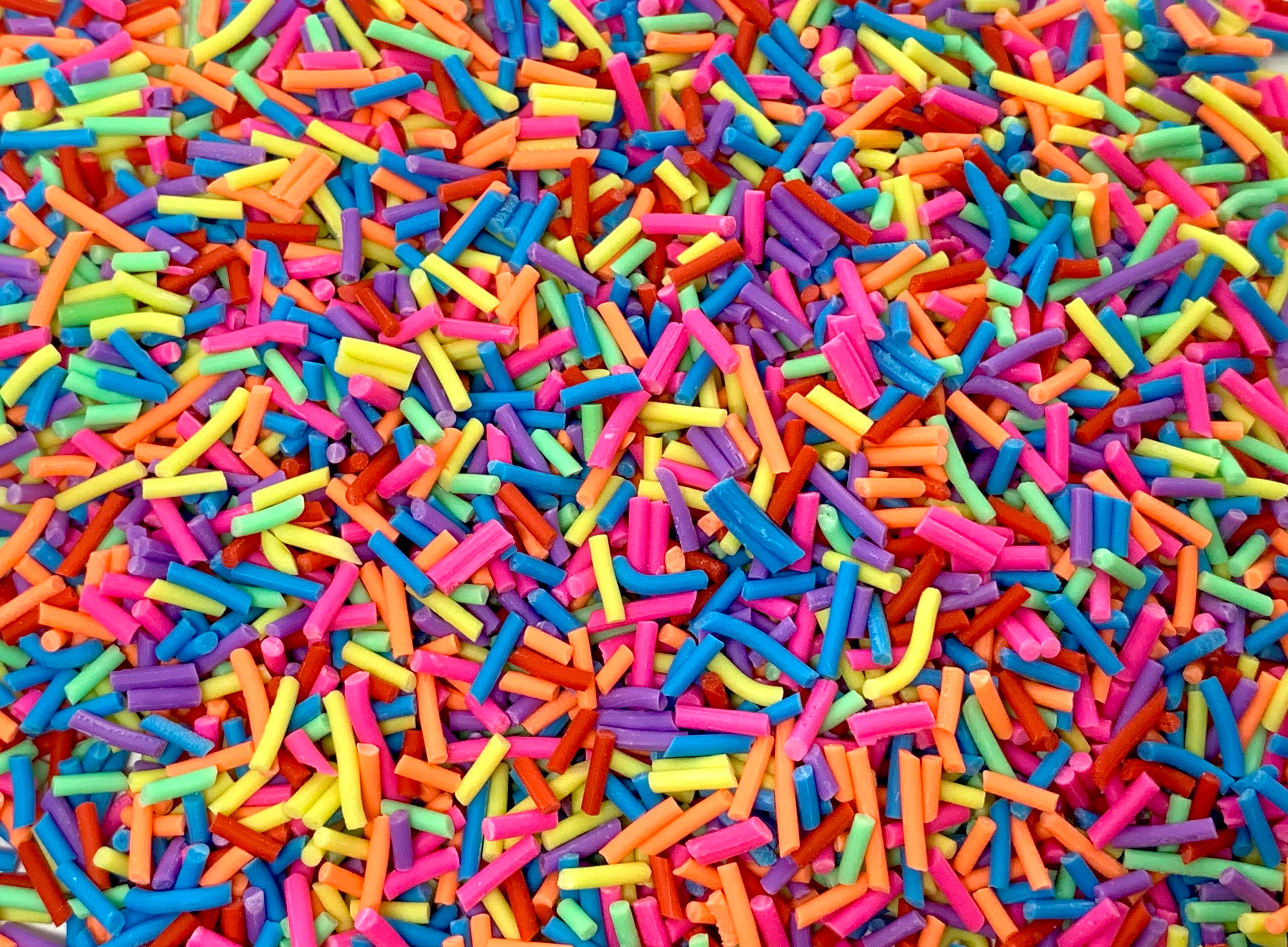 Fake Rainbow Sprinkles for Slime or Decoden Clay Sprinkles - Etsy