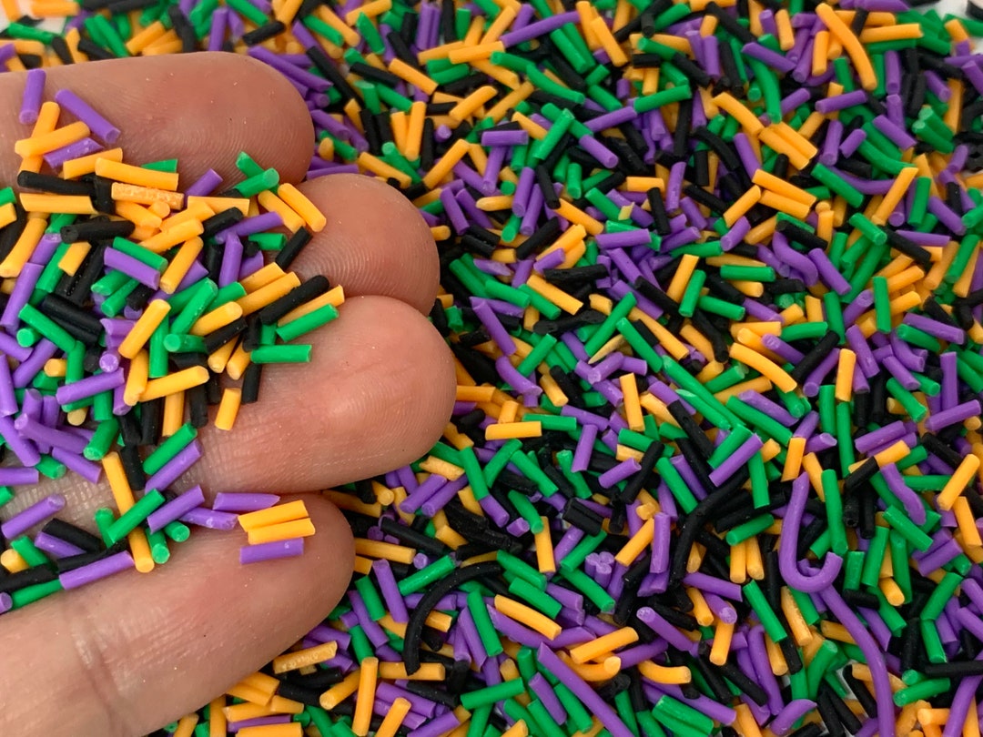 Fake Halloween Sprinkles for Slime or Decoden - Clay Jimmies - Fimo ...