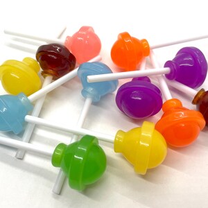 10pcs Fake Lollipops - Cute Realistic Faux Candy - Food Prop Craft ...