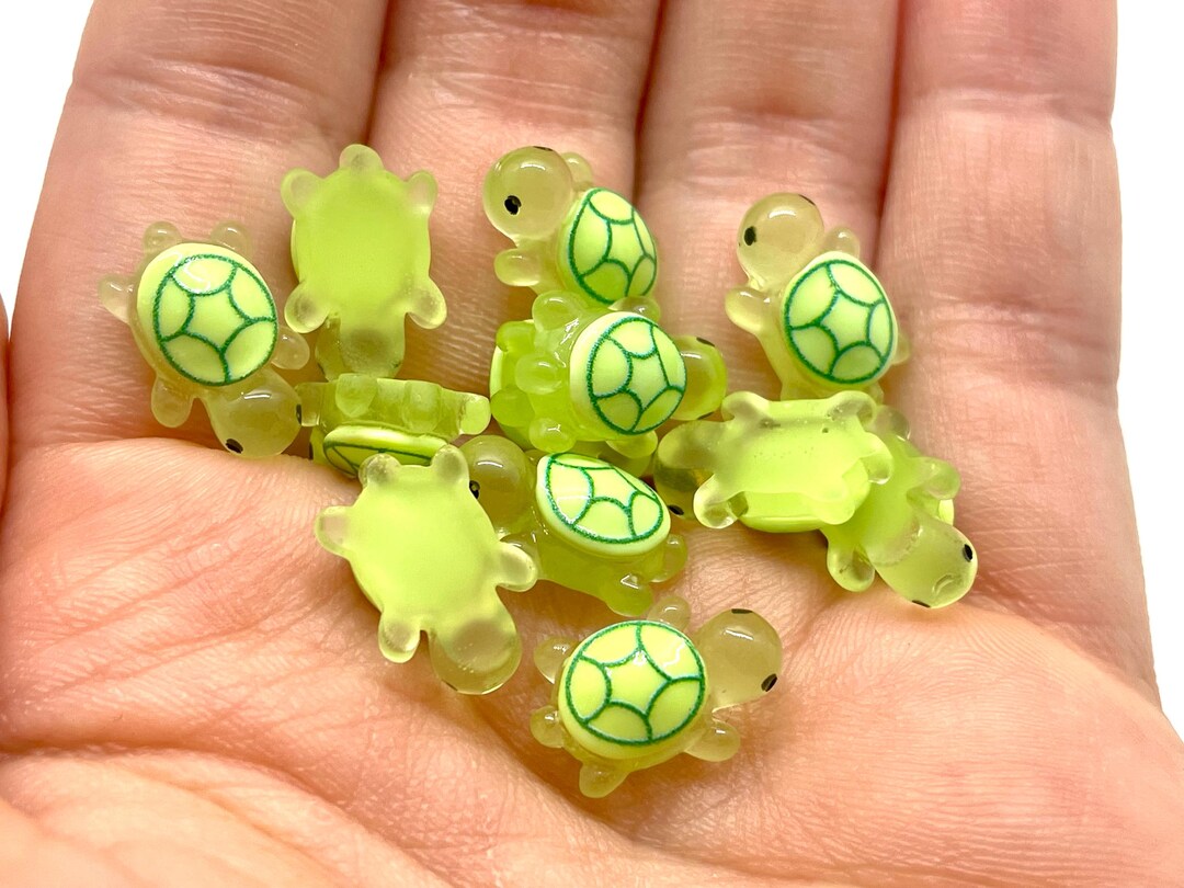 10pcs Tiny Resin Turtles - Miniature Fairy Garden Animals - Mini ...