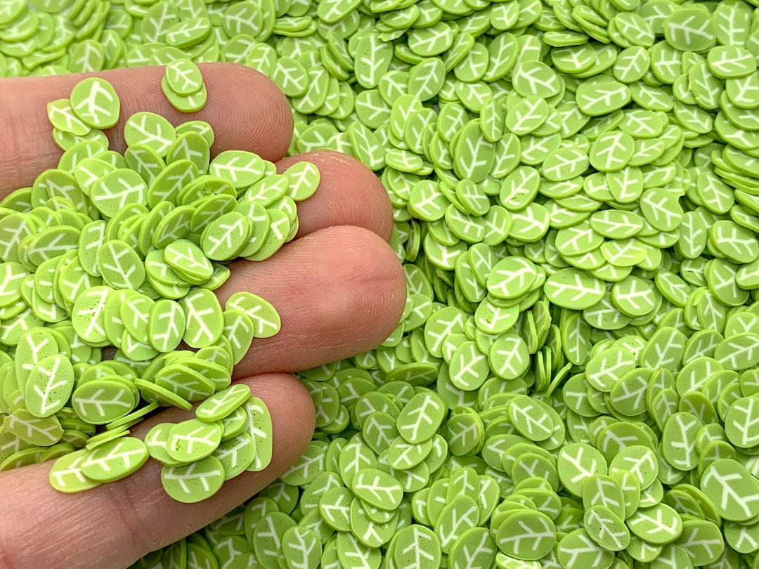Leaf Fimo Slices - Polymer Clay Confetti for Slime, Decoden, or Resin ...