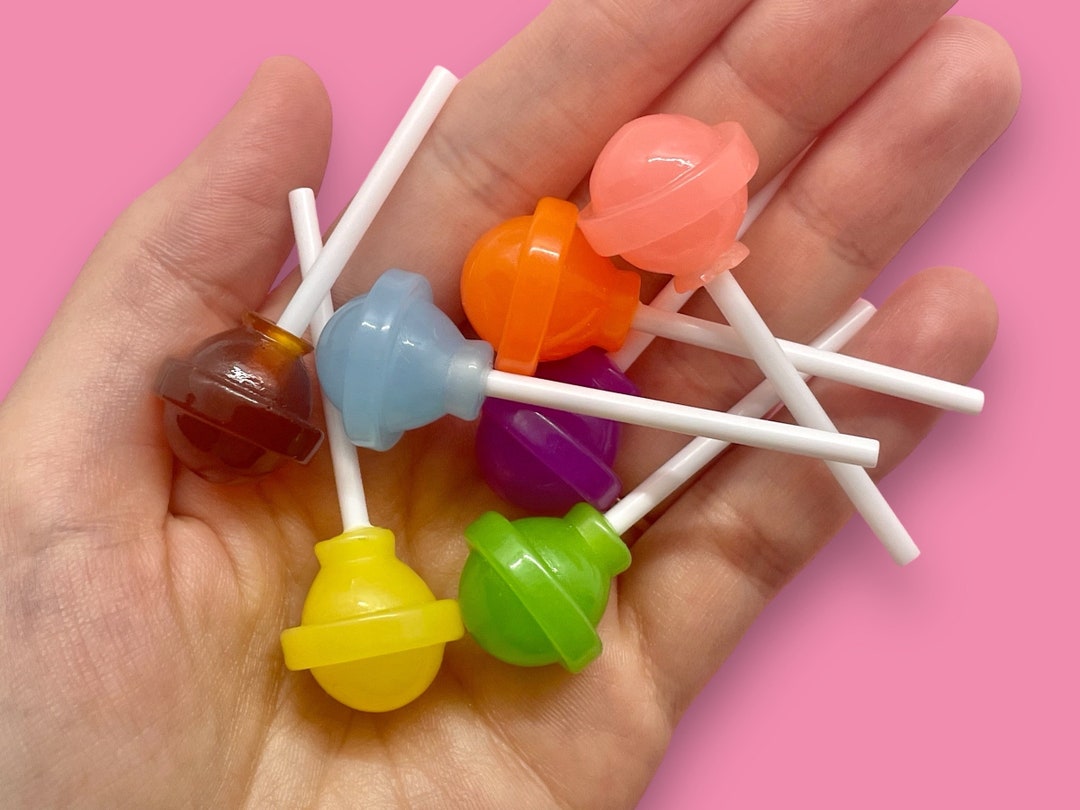 10pcs Fake Lollipops - Cute Realistic Faux Candy - Food Prop Craft ...