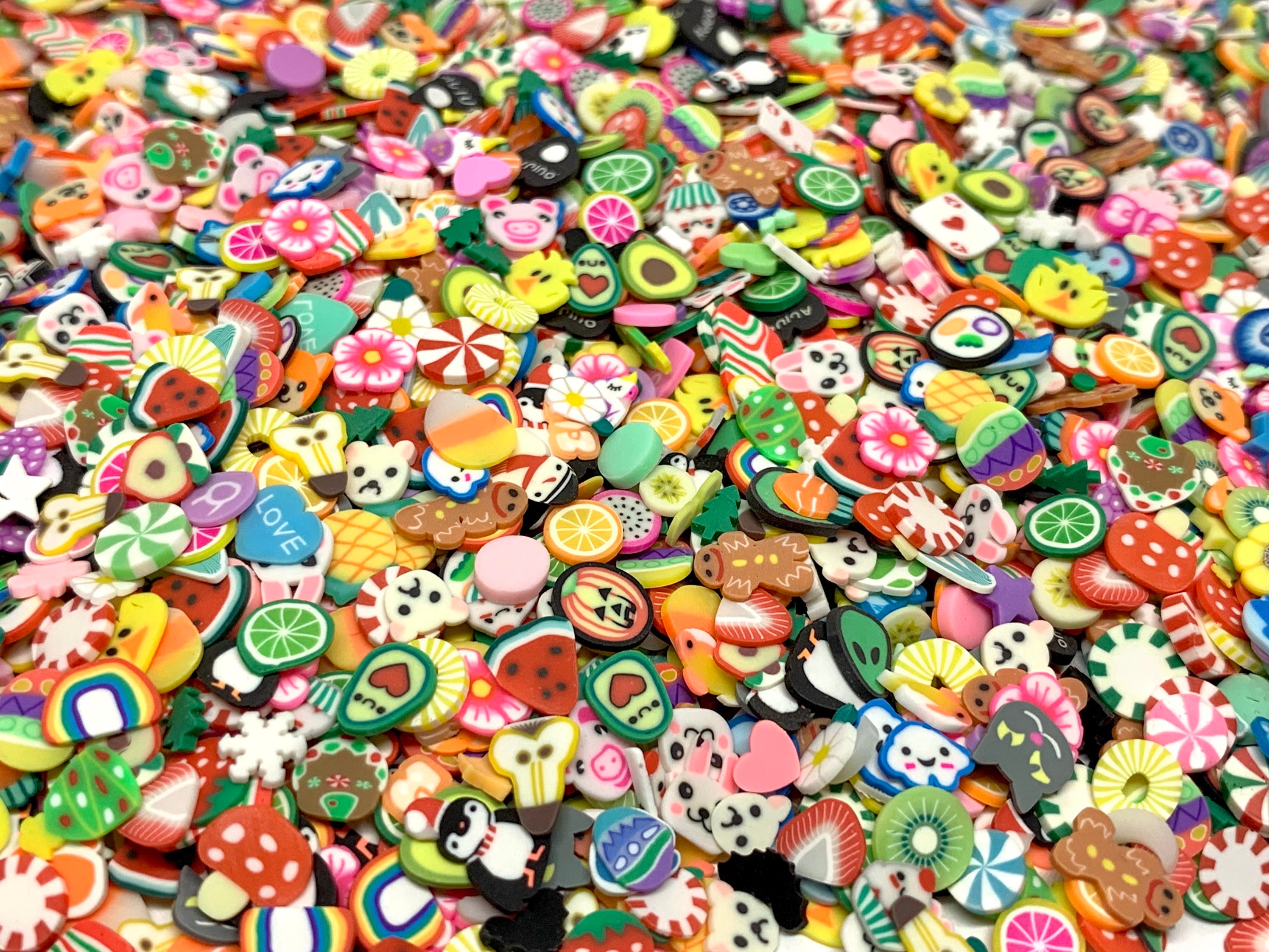Mix of Everything Fimo Slices Huge Variety Assorted Polymer - Etsy