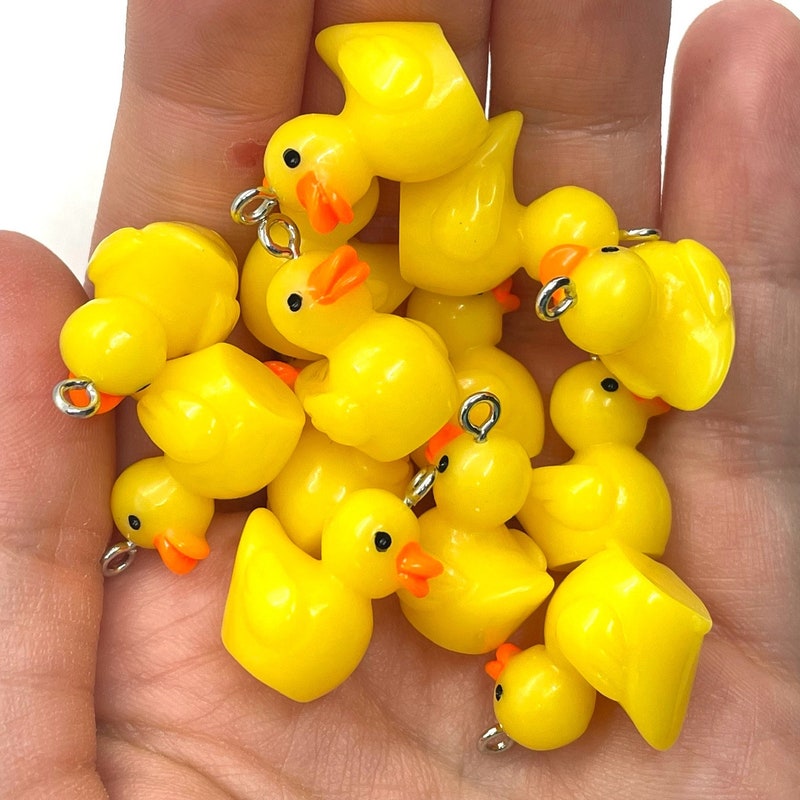 Rubber Duck Charm - Etsy