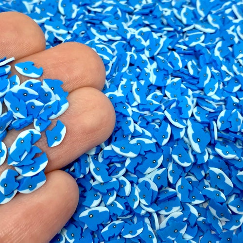 Goldfish Fimo Slices Polymer Clay Fish Embellishments for - Etsy