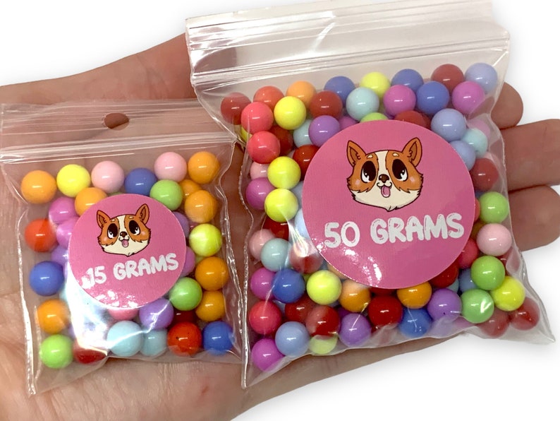 Colorful Fake Round Candies Mini Faux Gumballs Fake Bake - Etsy