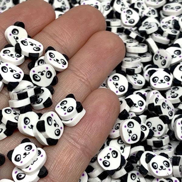 Polymer Clay Panda - Etsy