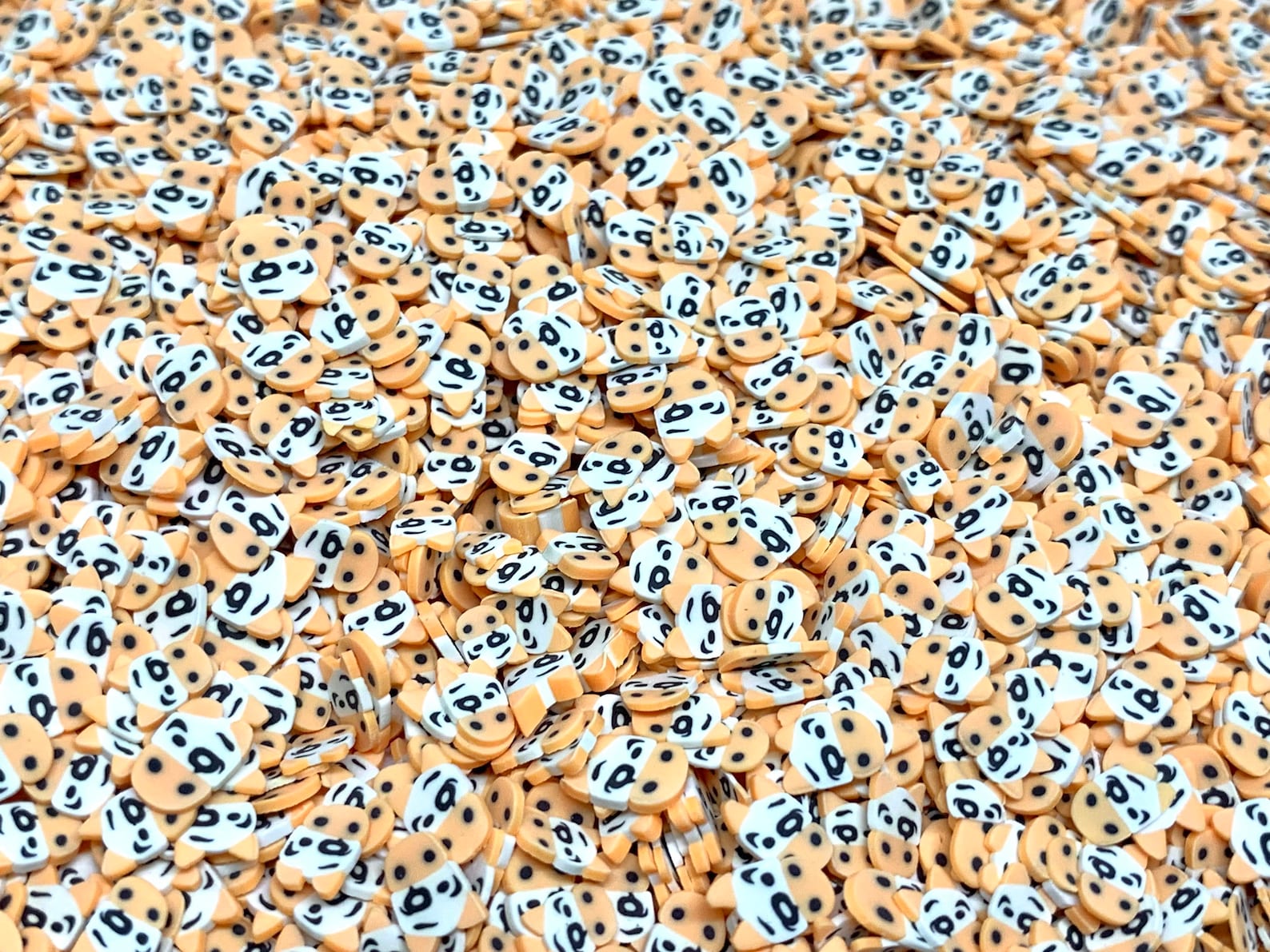 Cow Fimo Slices - Polymer Clay Embellishments for Slime, Nails, or ...